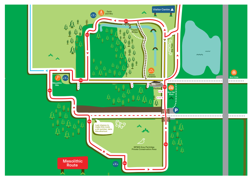 Maps and trails - Lough Boora Discovery Park