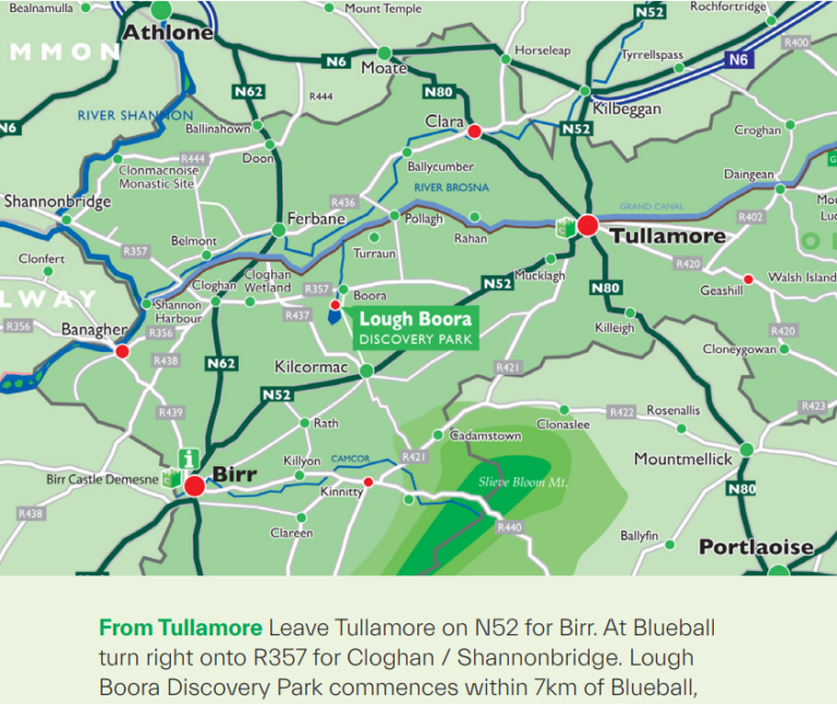 Visitor information - Lough Boora Discovery Park