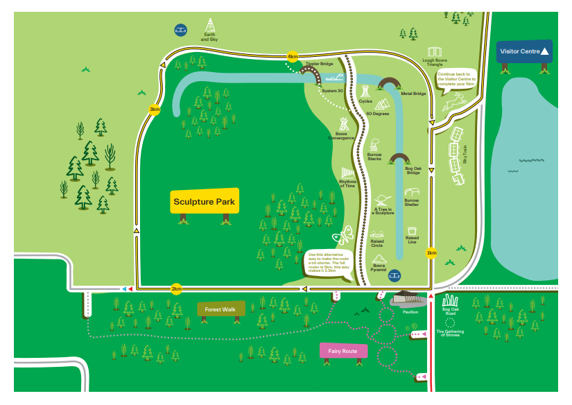 Maps and trails - Lough Boora Discovery Park